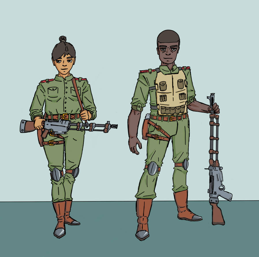 Aztlan Characters by B1ANCAS on DeviantArt