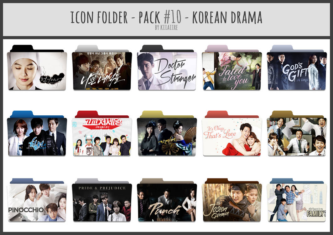 ICON FOLDER Pack 10 by kiiaiire on DeviantArt