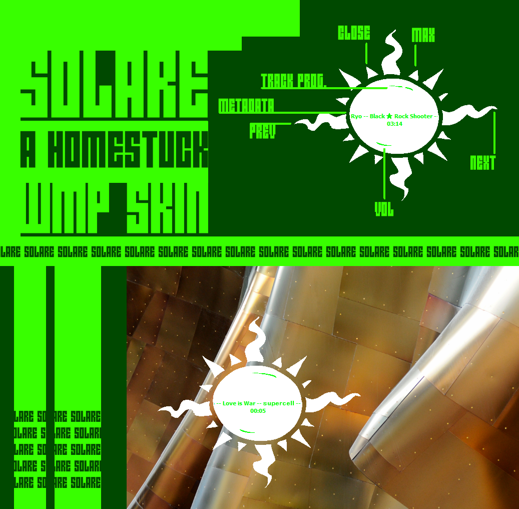 SOLARE - WMP Skin by elrunethe2nd on DeviantArt
