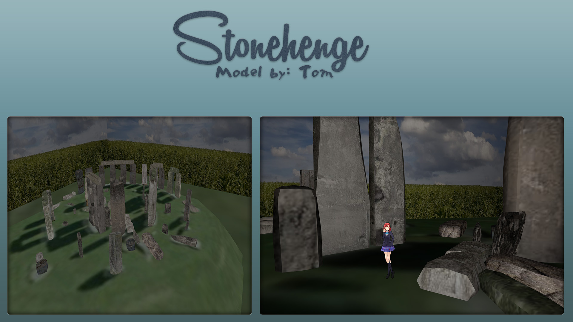 MMD|Stage| Stonehenge //Solo PMX// by Yoshi-Akira on DeviantArt