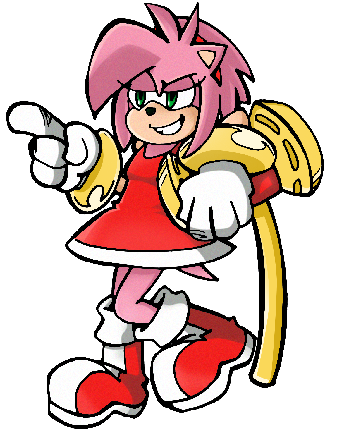 Amy Rose by HaruEta on DeviantArt