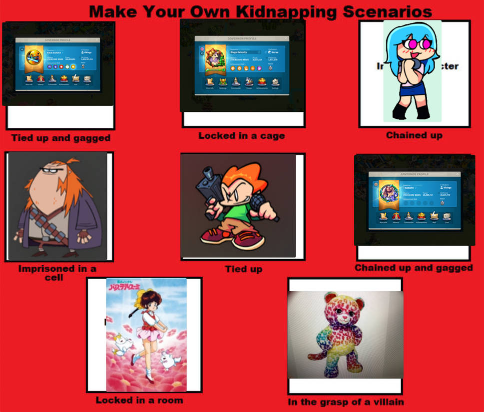 Kidnapping Scenarios by OTHERFRIENDSUWU on DeviantArt