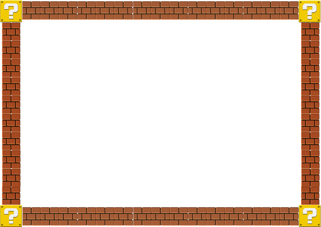 Mario Frames by helibell on DeviantArt