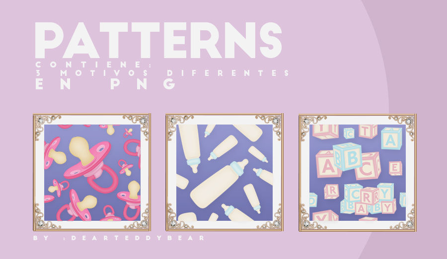 PACK / BABY PATTERNS by DearTeddybear on DeviantArt