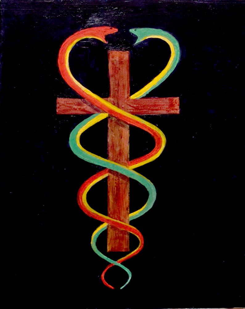 Snakes and Cross by BorisRasin on DeviantArt