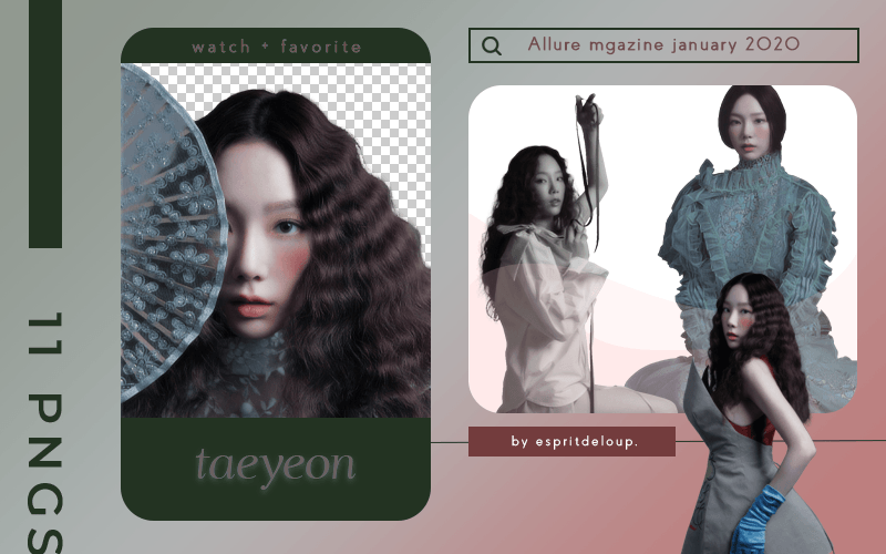 PNG PACK: TAEYEON #2 by espritdeloup on DeviantArt