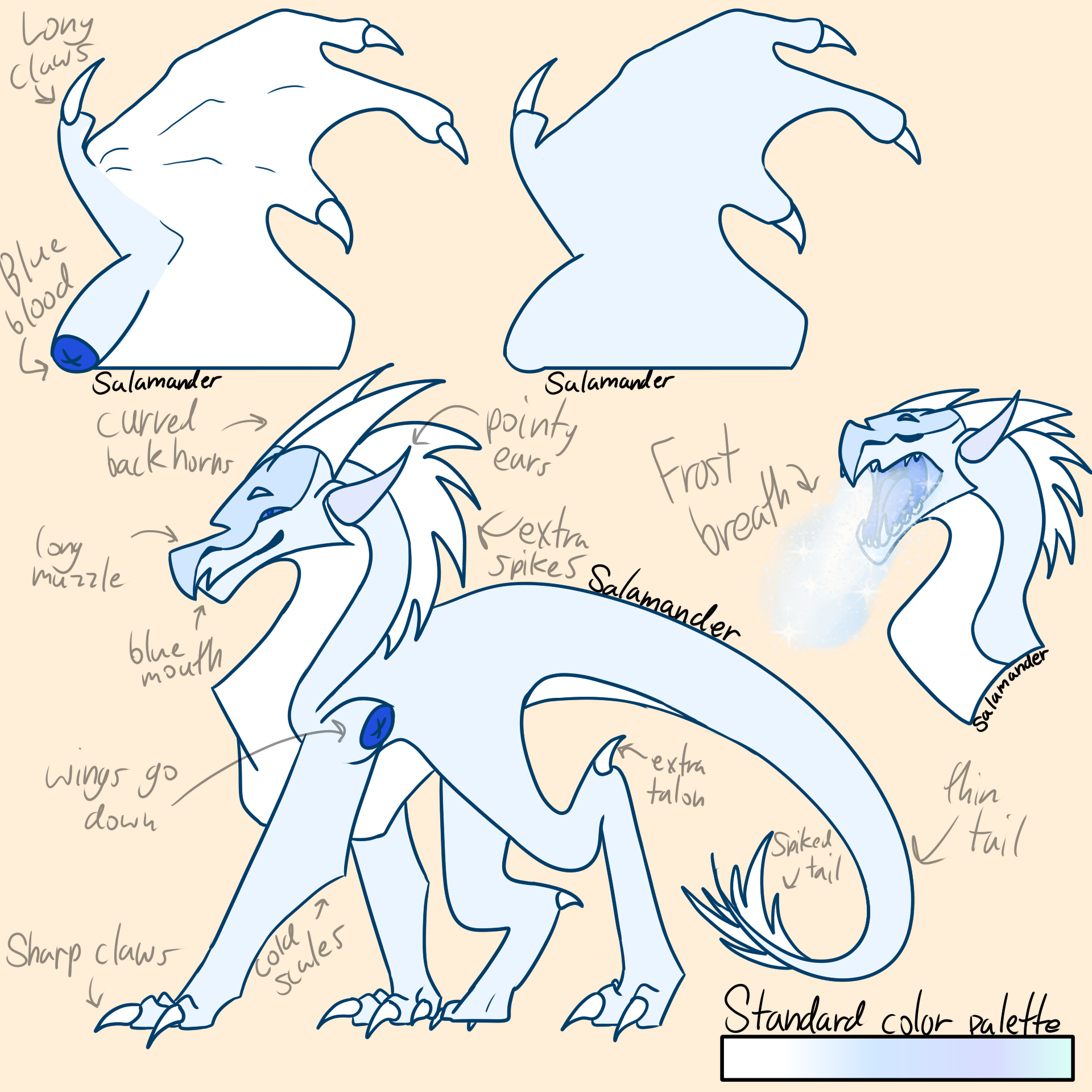 Icewing Refrence by Salamander16100 on DeviantArt