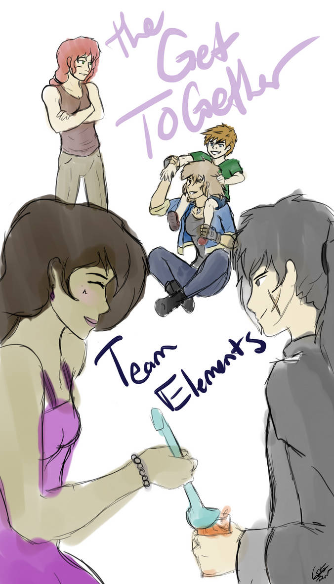 Team elements - Get together by 6stringRaven on DeviantArt