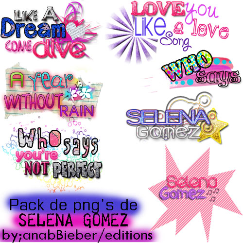 text png Selena Gomez by anabbieber on DeviantArt