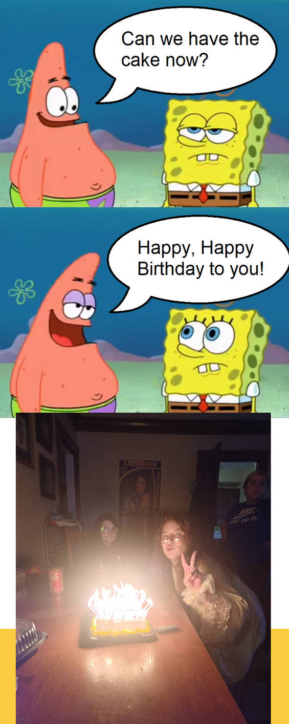 Patrick sing Birthday song my sisters by mymeilarose917 on DeviantArt