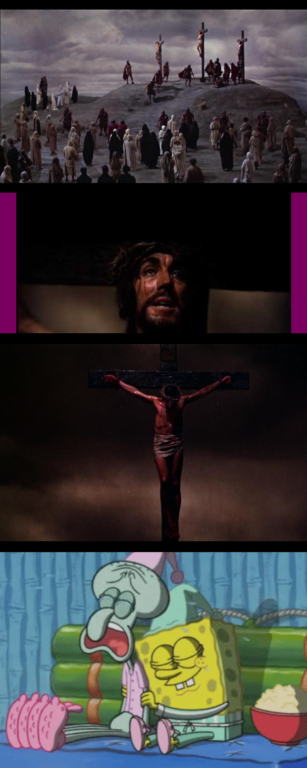 Squidward Crying Jesus died on the Cross by mymeilarose917 on DeviantArt