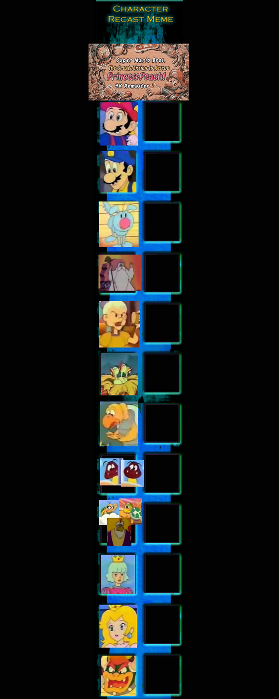 Super Mario Bros Great Mission To Rescue Recast by mymeilarose917 on ...