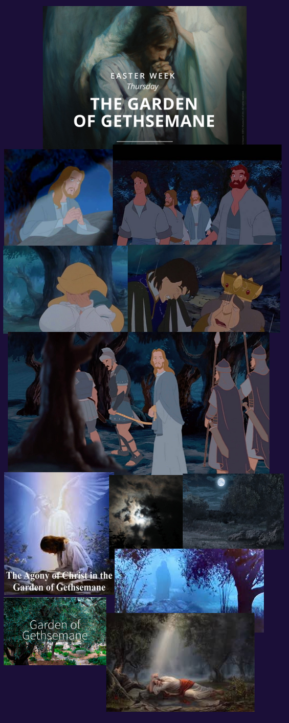 The Garden Of Gethsemane Thursday by mymeilarose917 on DeviantArt