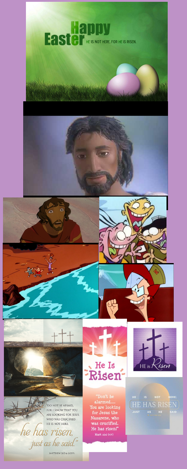 He Is Risen Easter Sunday by mymeilarose917 on DeviantArt