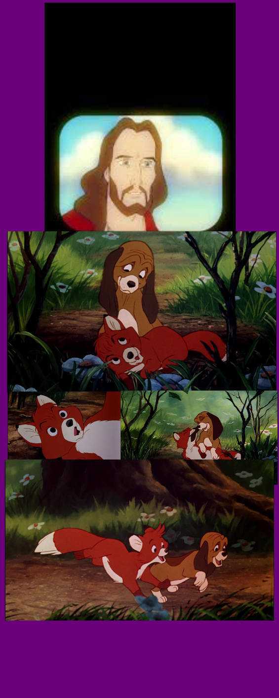 Jesus Smile At Tod And Copper Be Best Friends by mymeilarose917 on ...