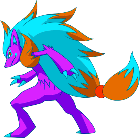 Alternate Shiny (Zoroark) by LunaTheHooman on DeviantArt