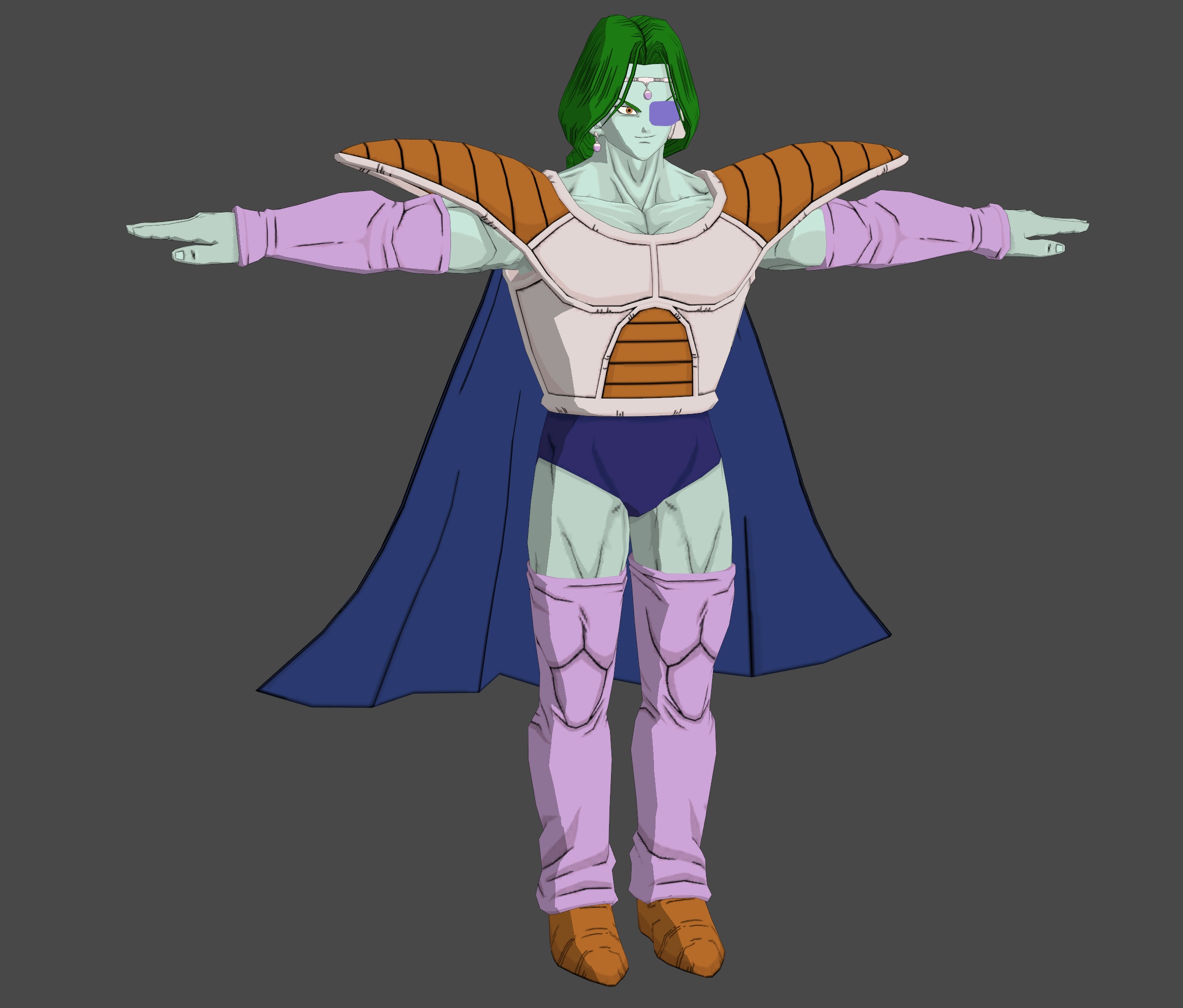 Dragonball Legends - Zarbon for XPS by o-DV89-o on DeviantArt