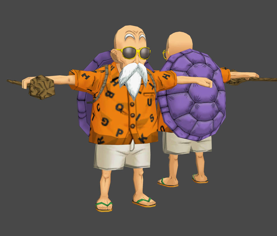 Dragonball Online - Roshi for XPS by o-DV89-o on DeviantArt