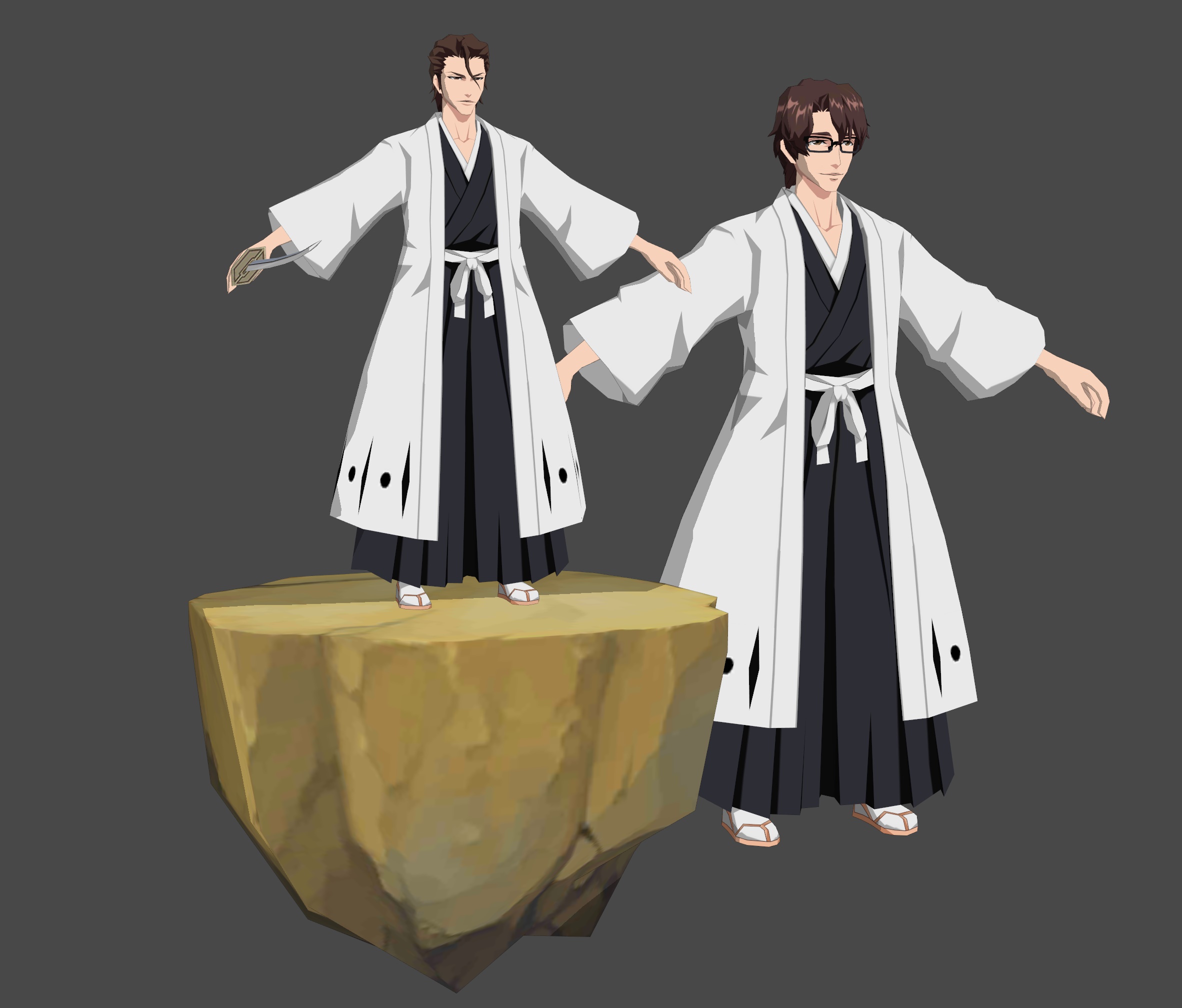 Bleach Paradise Lost - Aizen pack for XPS by o-DV89-o on DeviantArt