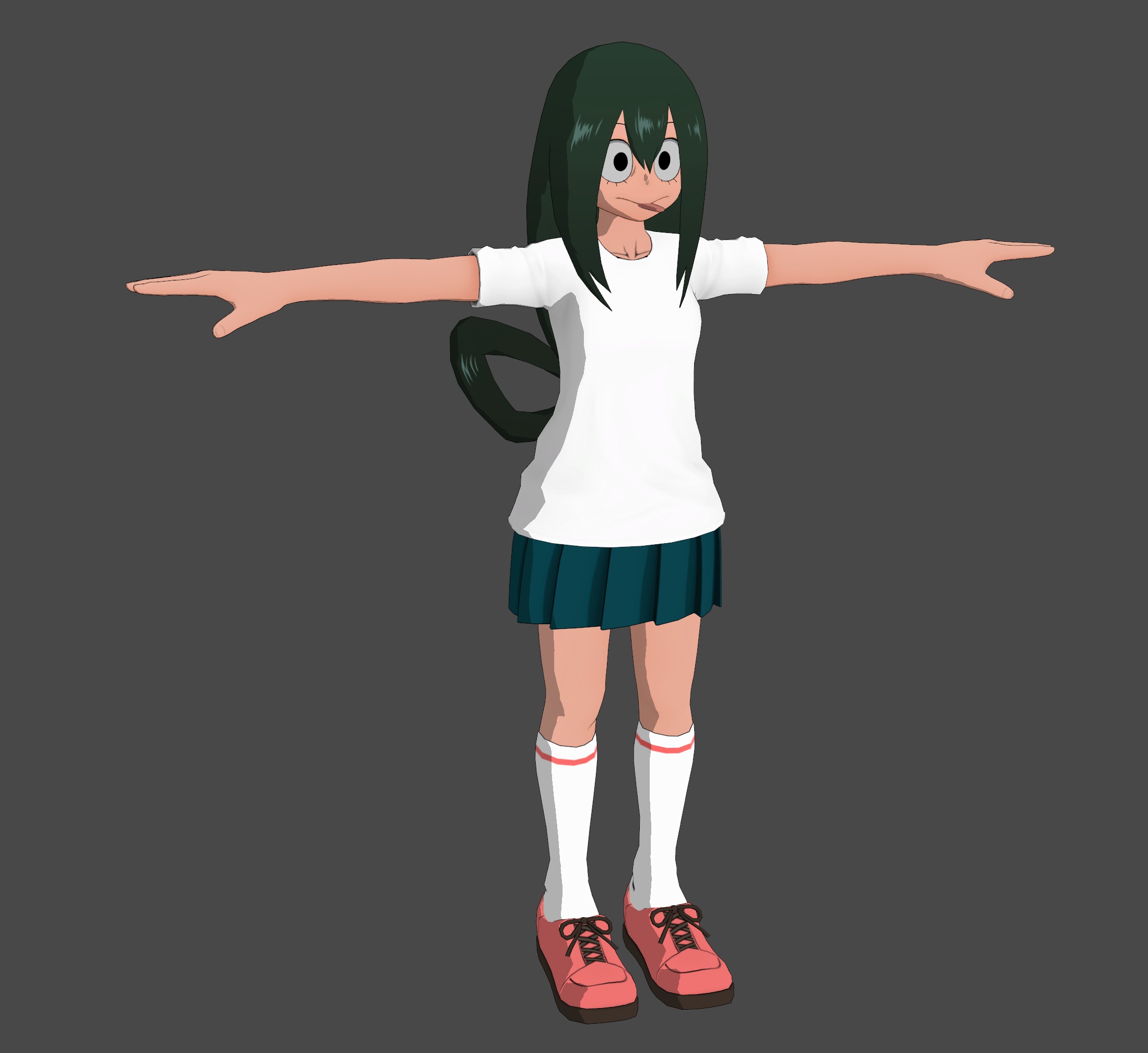 MHA One Justice 2 - Tsuyu Asui COSTUME 4 for XPS by o-DV89-o on DeviantArt