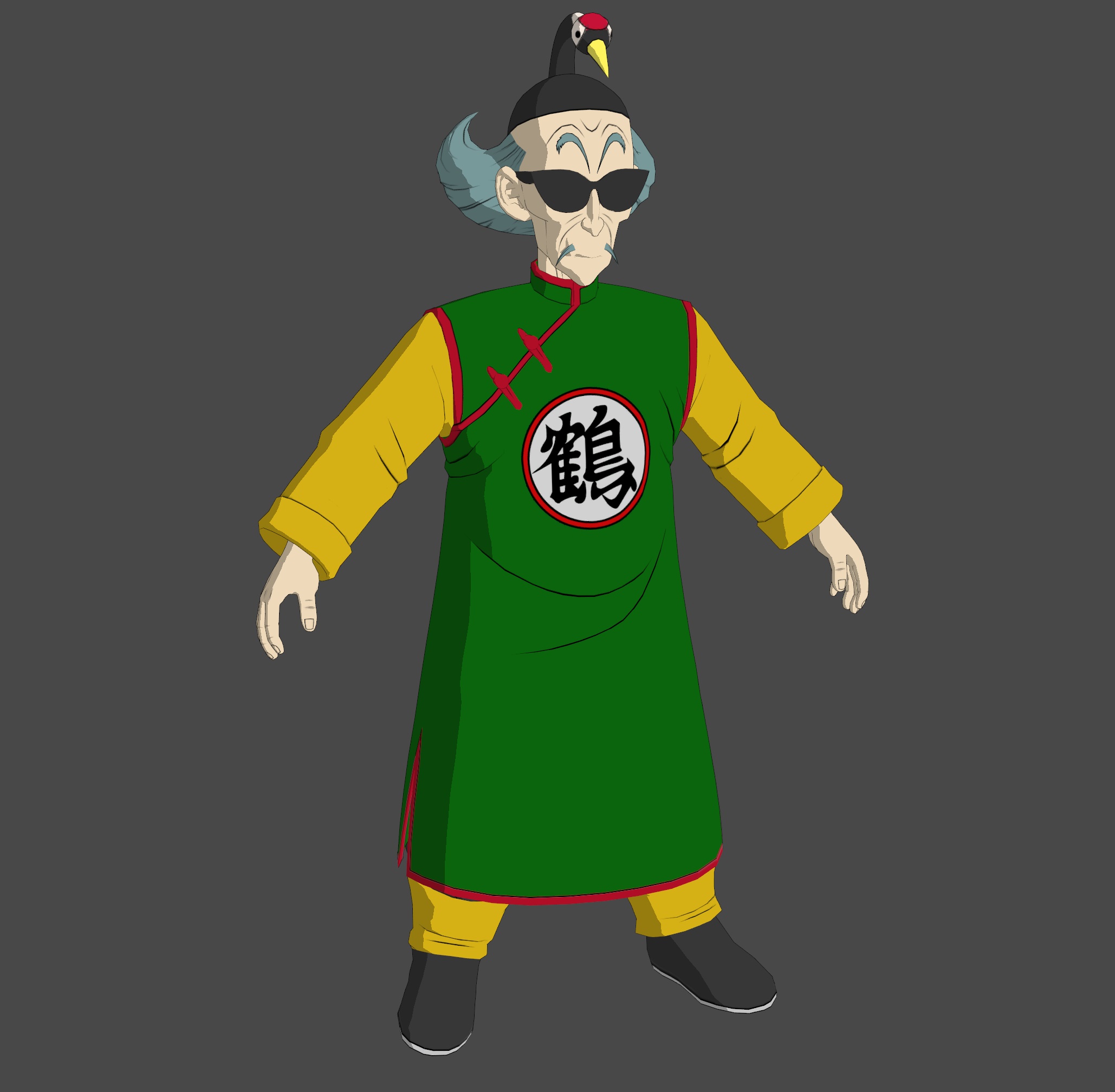 Dragonball Kakarot - Master Shen for XPS by o-DV89-o on DeviantArt