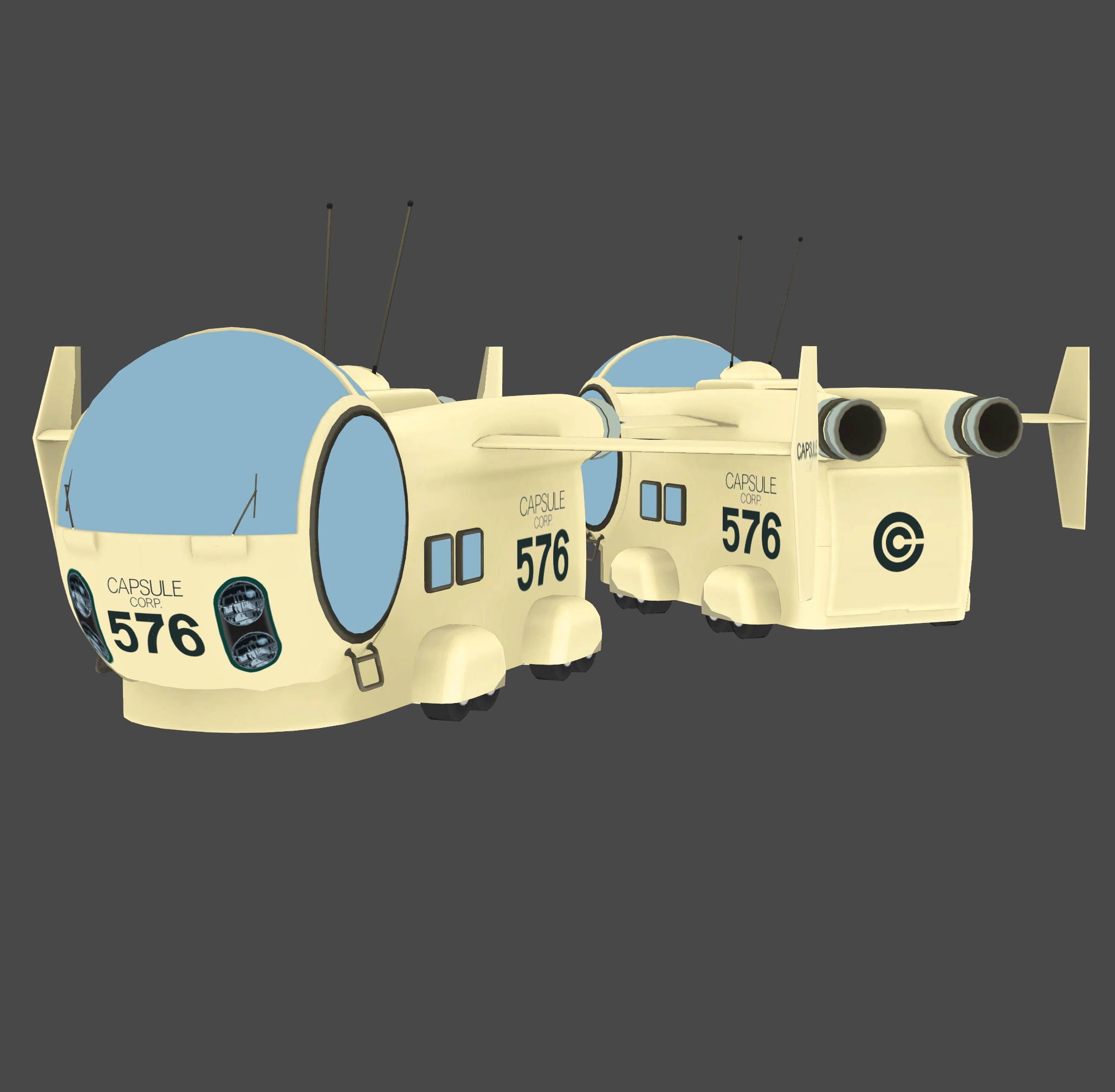 Dragonball Kakarot - Bulma's Ship for XPS by o-DV89-o on DeviantArt