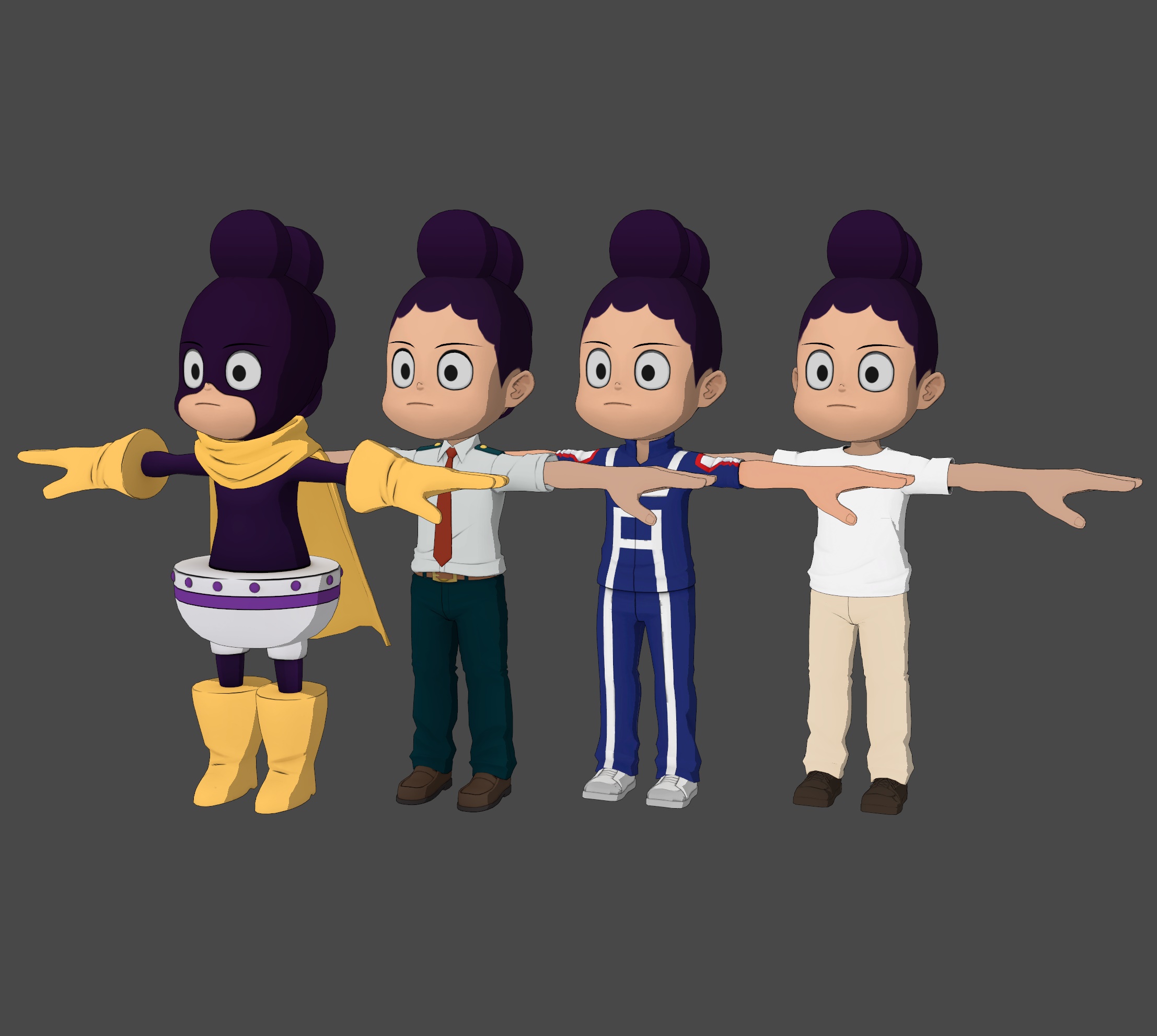 MHA One Justice 2 - Minoru Mineta Pack for XPS by o-DV89-o on DeviantArt