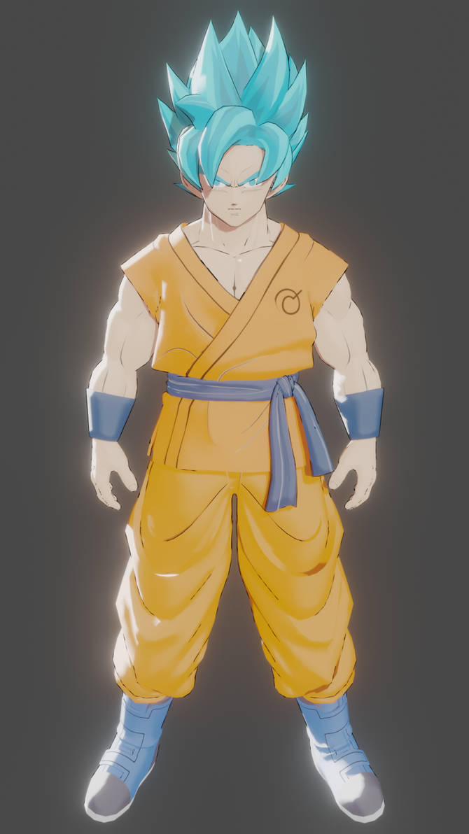 Dragonball Kakarot - Goku Whis Gi SSGSS for XPS by o-DV89-o on DeviantArt