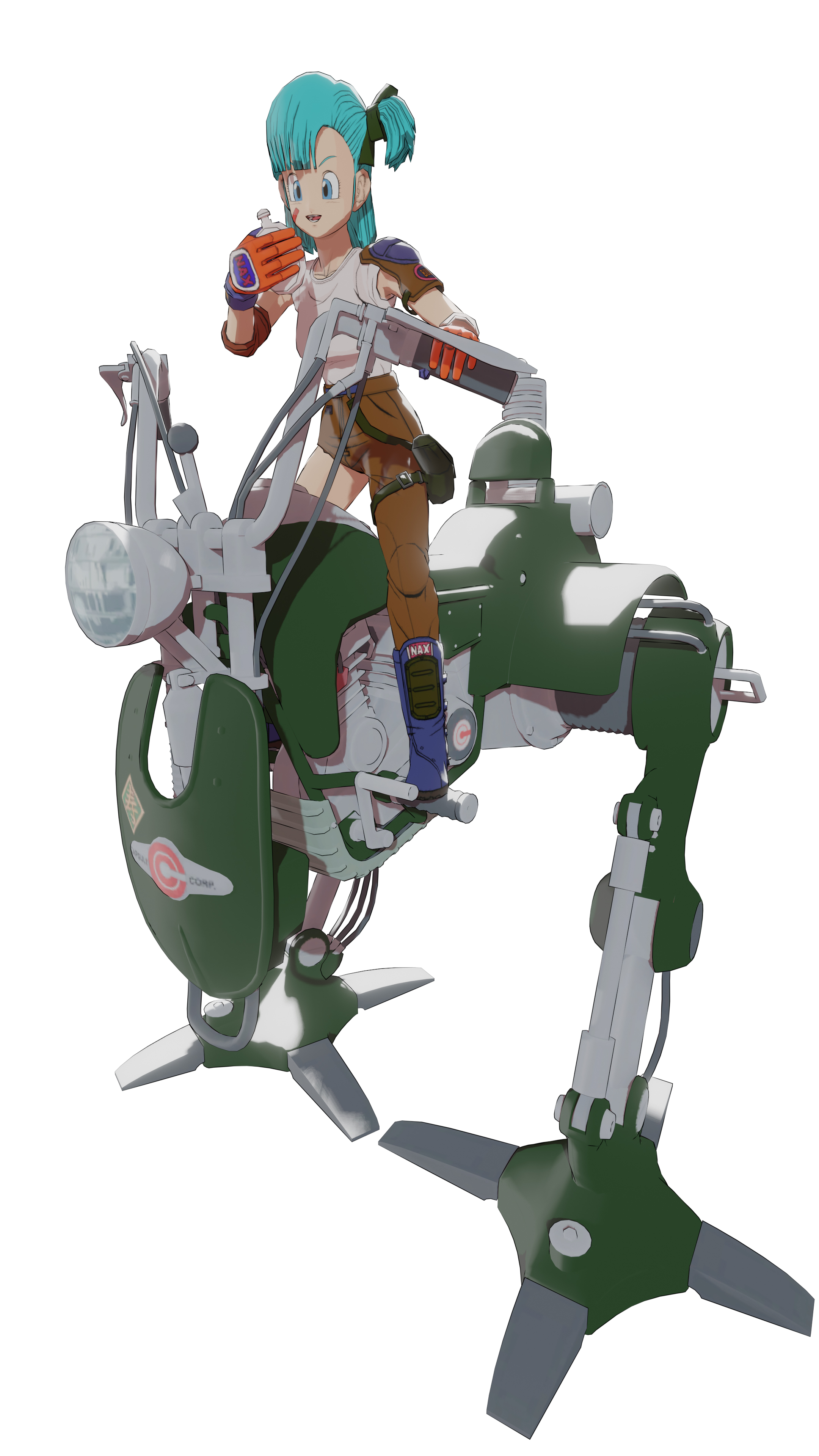 Dragonball Kakarot - Capsule Corp Mech for XPS by o-DV89-o on DeviantArt