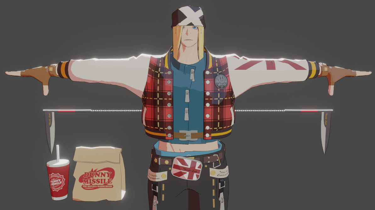 Guilty Gear Strive - Axl Low for XPS by o-DV89-o on DeviantArt