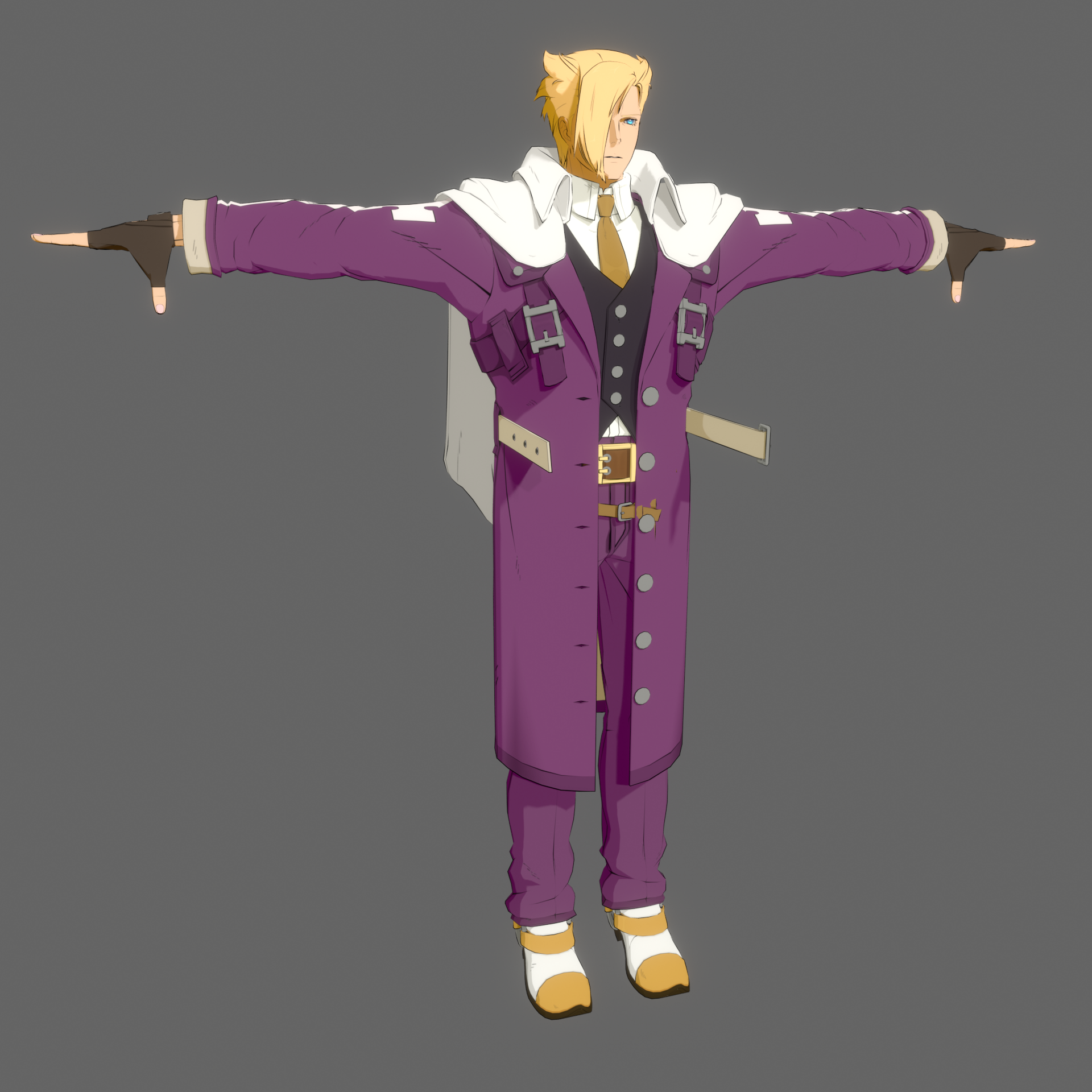 Daryl GGST Minecraft Skin