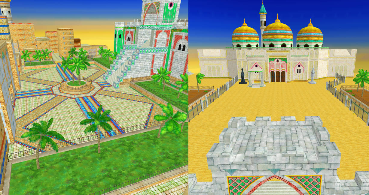 One Piece UWR - Alabasta Palace Plaza for XPS by o-DV89-o on DeviantArt