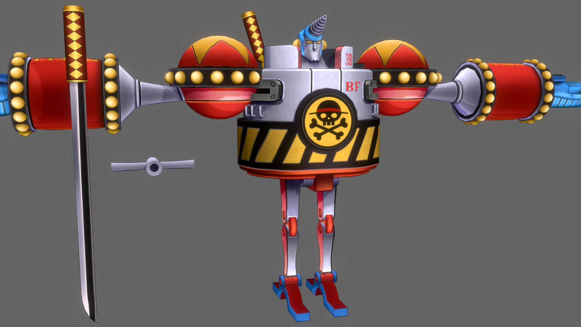OPBB - General Franky for XPS by o-DV89-o on DeviantArt