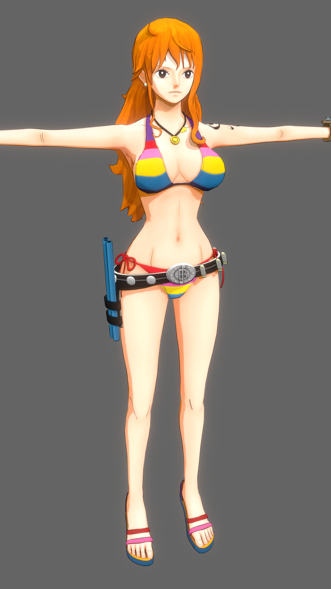 OPBB - Nami (Swimsuit) for XPS by o-DV89-o on DeviantArt