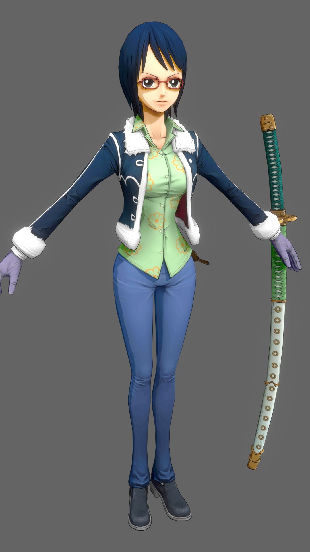 OPBW - Tashigi (PreTimeskip) XPS/FBX by o-DV89-o on DeviantArt