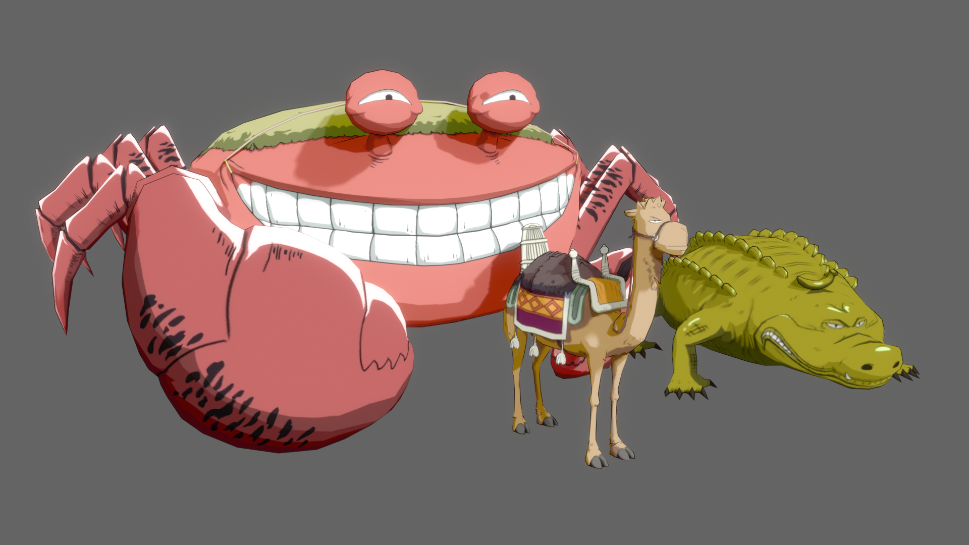 OPFP - Alabasta animals pack XPS/FBX by o-DV89-o on DeviantArt