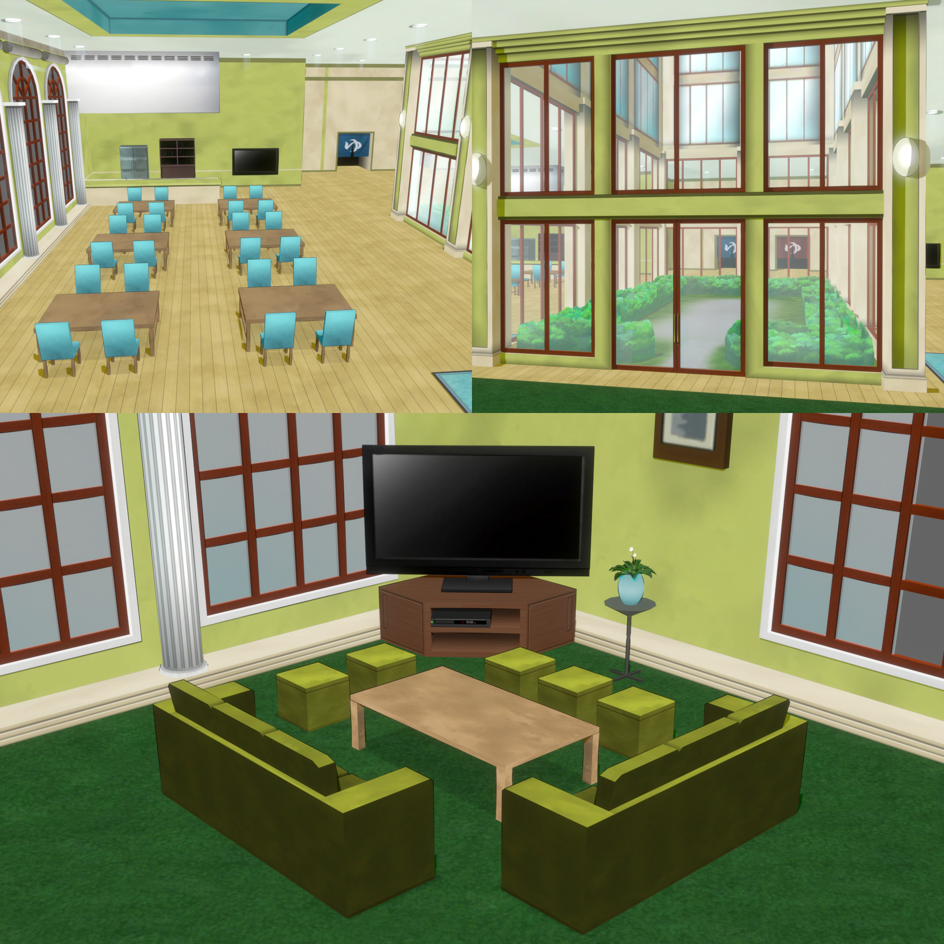 MHAUI - Heights Alliance Floor 1 XPS by o-DV89-o on DeviantArt