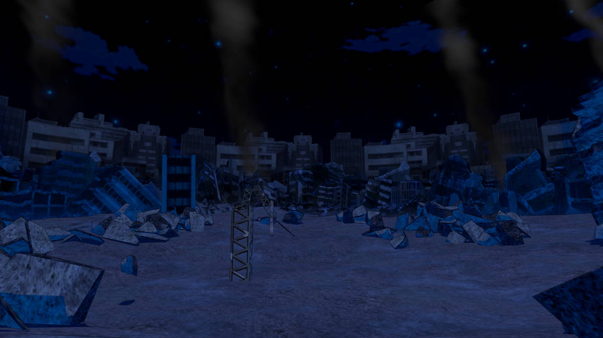 MHAUI - Destroyed City XPS by o-DV89-o on DeviantArt
