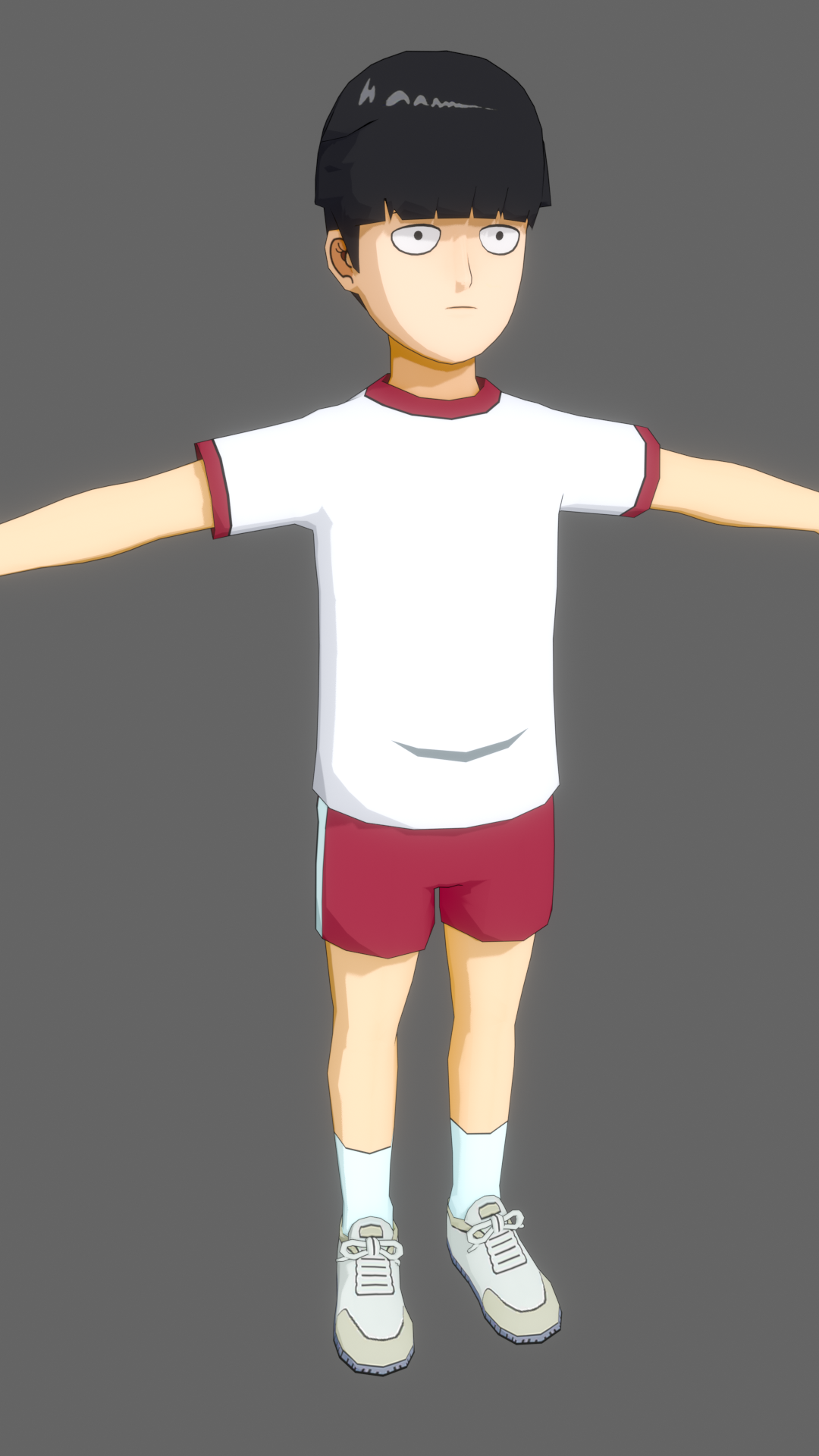Mob Psycho 100 - Mob (Gym Uniform) XPS/FBX by o-DV89-o on DeviantArt