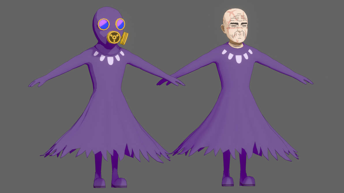 Mob Psycho 100 Psychic Battle - Ishiguro XPS/FBX by o-DV89-o on DeviantArt