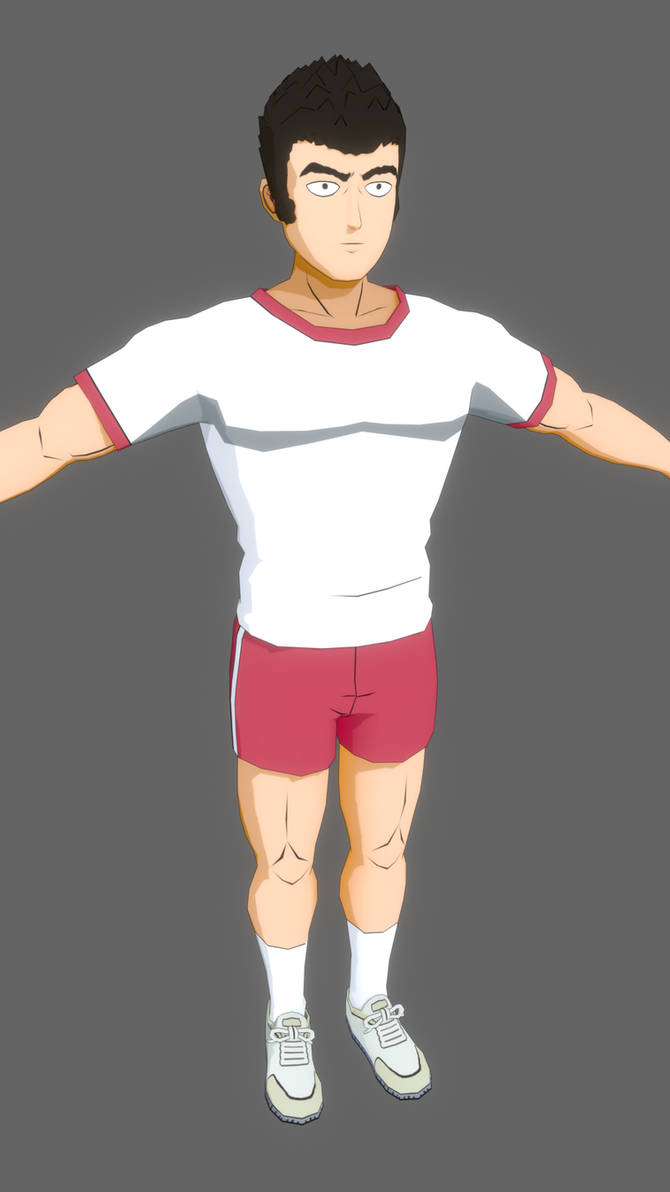 Mob Psycho 100 - Musashi Goda XPS/FBX by o-DV89-o on DeviantArt