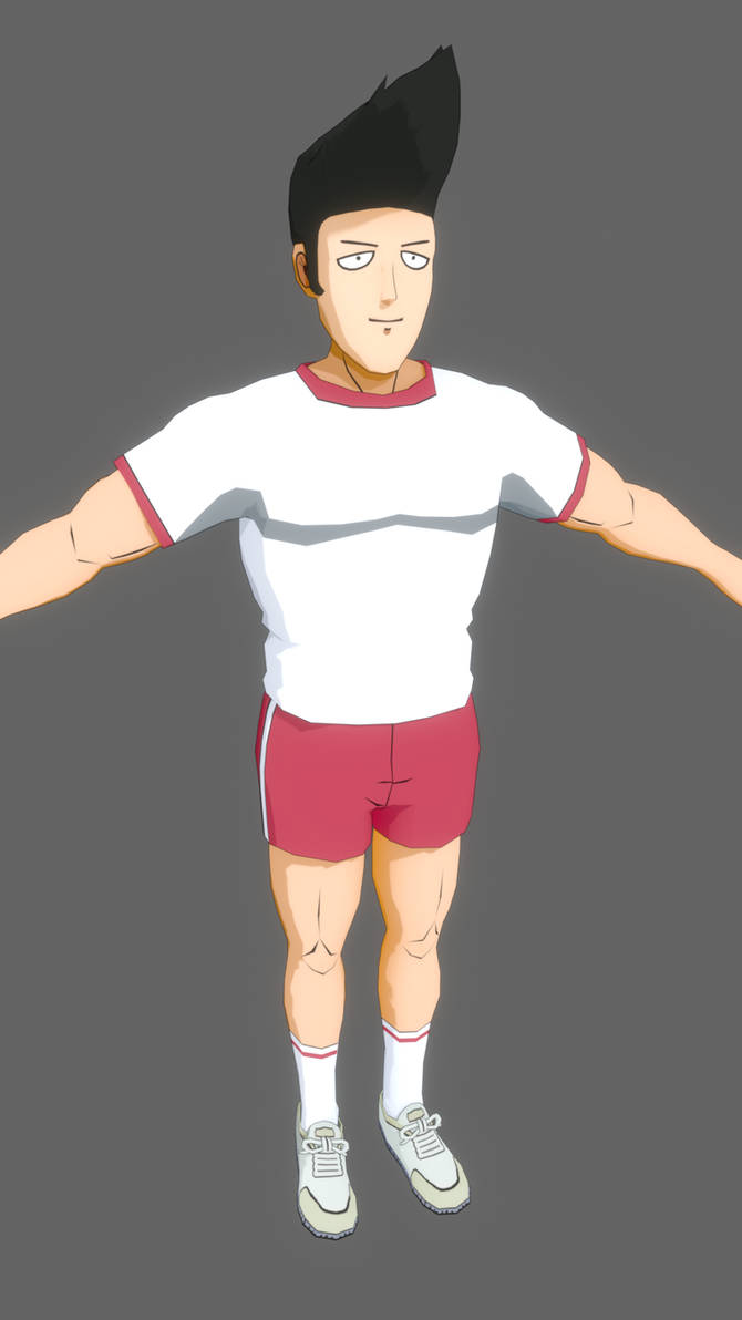 Mob Psycho 100 - Ryohei Shimura XPS/FBX by o-DV89-o on DeviantArt