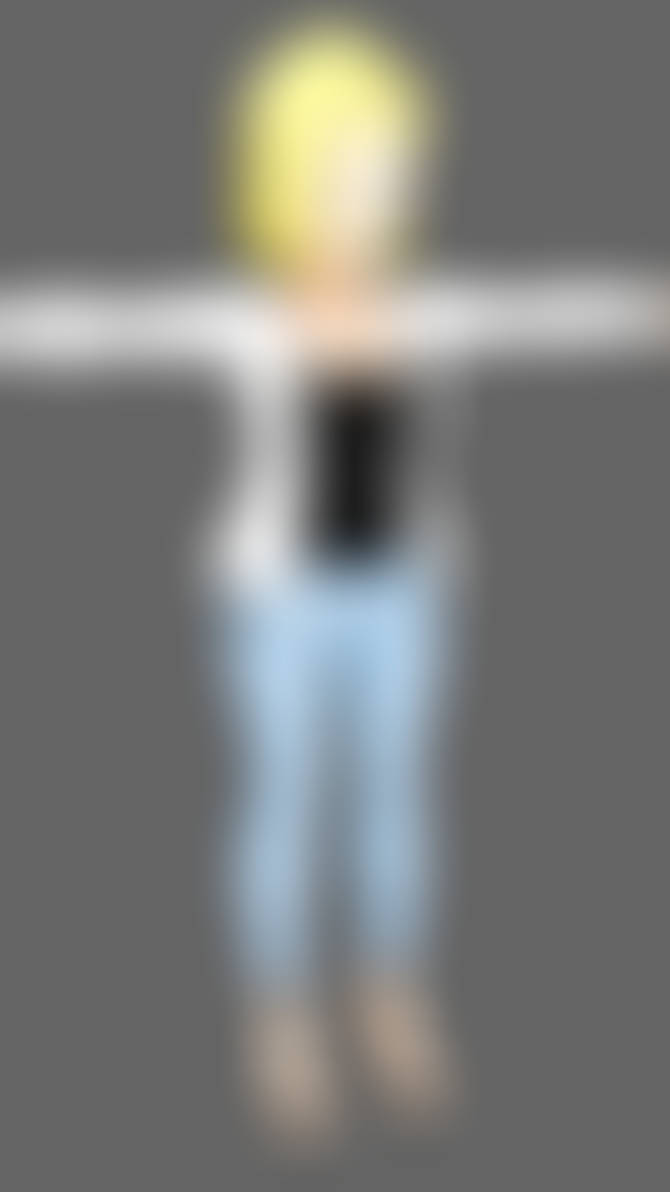 Android 18 Casual Mod by DV89 by o-DV89-o on DeviantArt