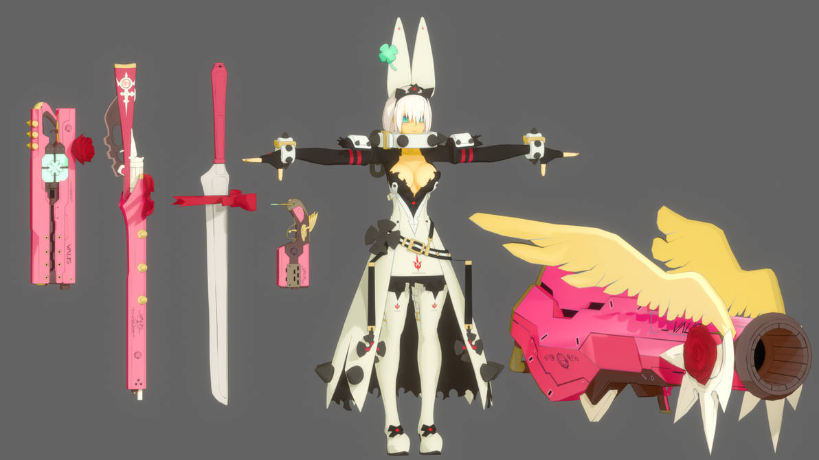 GGXRD - Elphelt Valentine (Revelator) XPS by o-DV89-o on DeviantArt