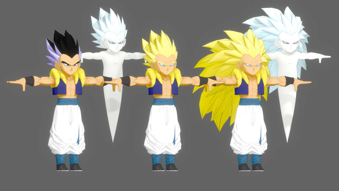 DBFZ - Gotenks XPS by o-DV89-o on DeviantArt