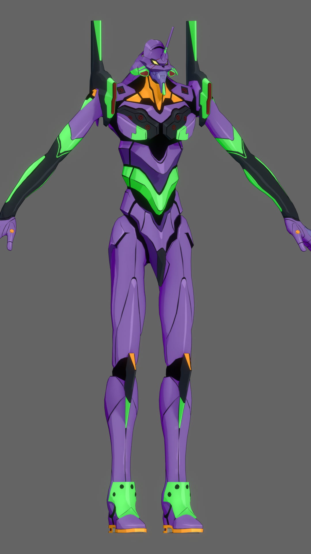 Evangelion Battlefields - Unit 01 XPS/GLTF by o-DV89-o on DeviantArt