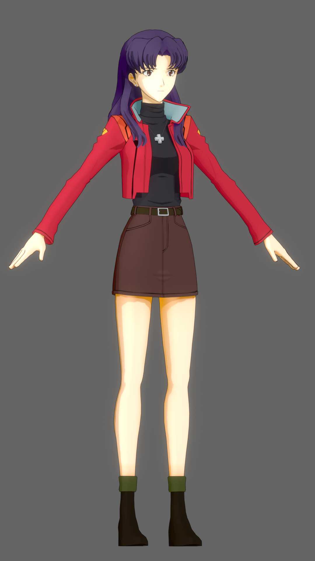 Evangelion Battlefields - Misato (01) by o-DV89-o on DeviantArt