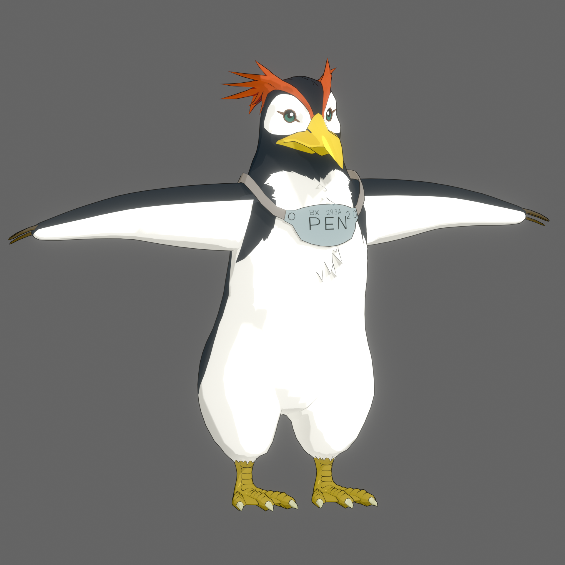 Evangelion Battlefields - Pen Pen XPS/GLTF by o-DV89-o on DeviantArt