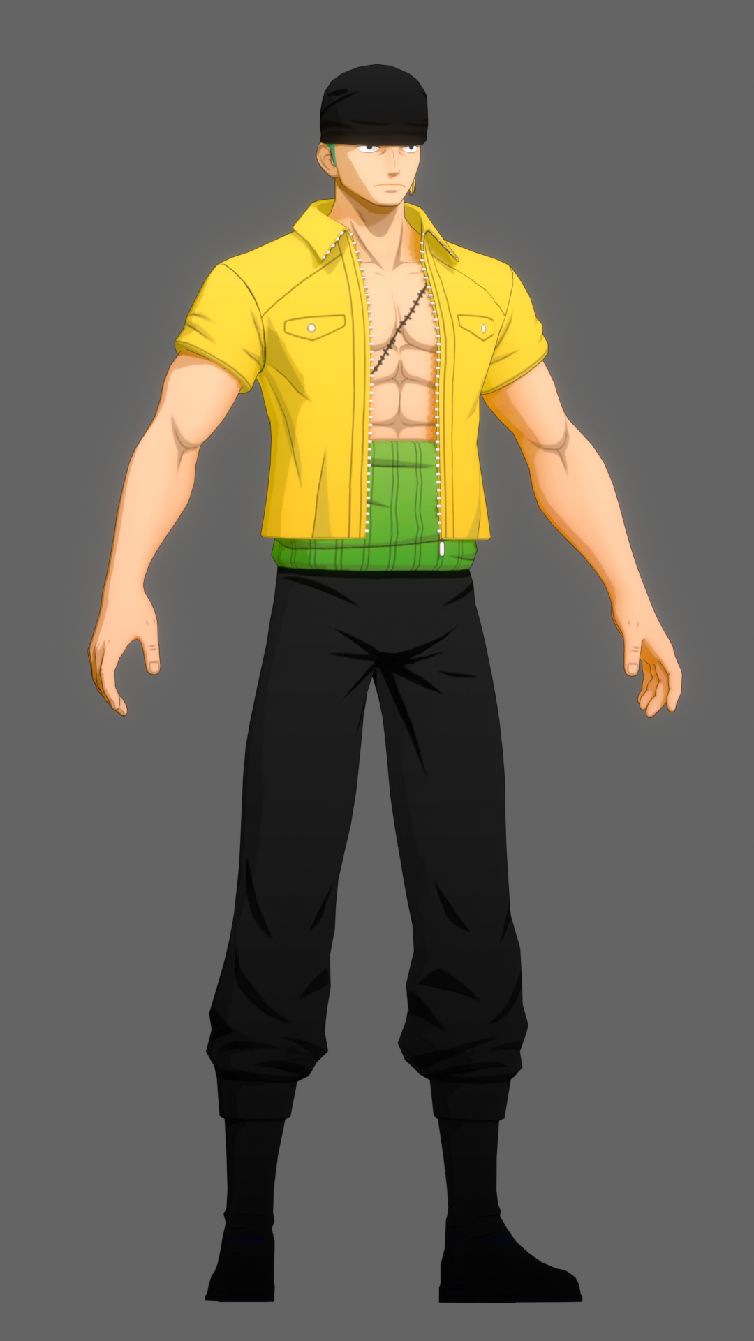 OPFP - Zoro (Enies Lobby) XPS/FBX by o-DV89-o on DeviantArt