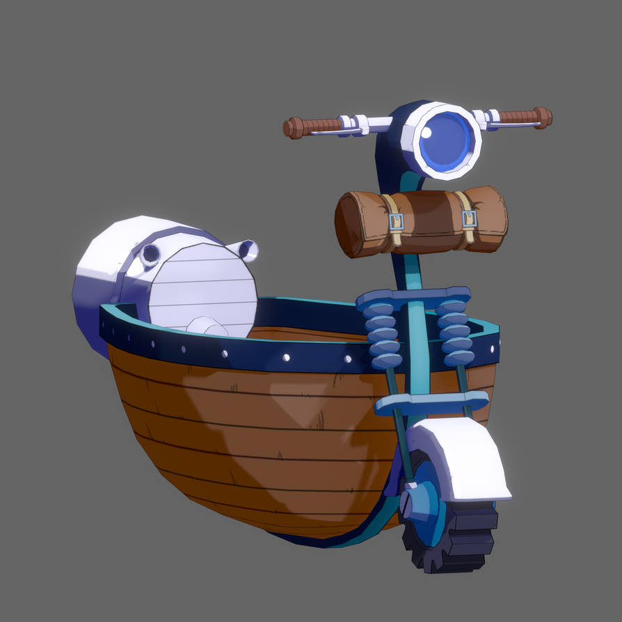 OPFP - Wave Bike XPS/FBX by o-DV89-o on DeviantArt